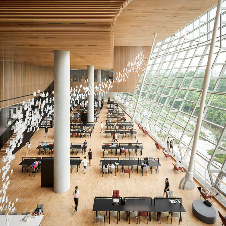 China’s newest library derives meaning from the past to inspire the ...