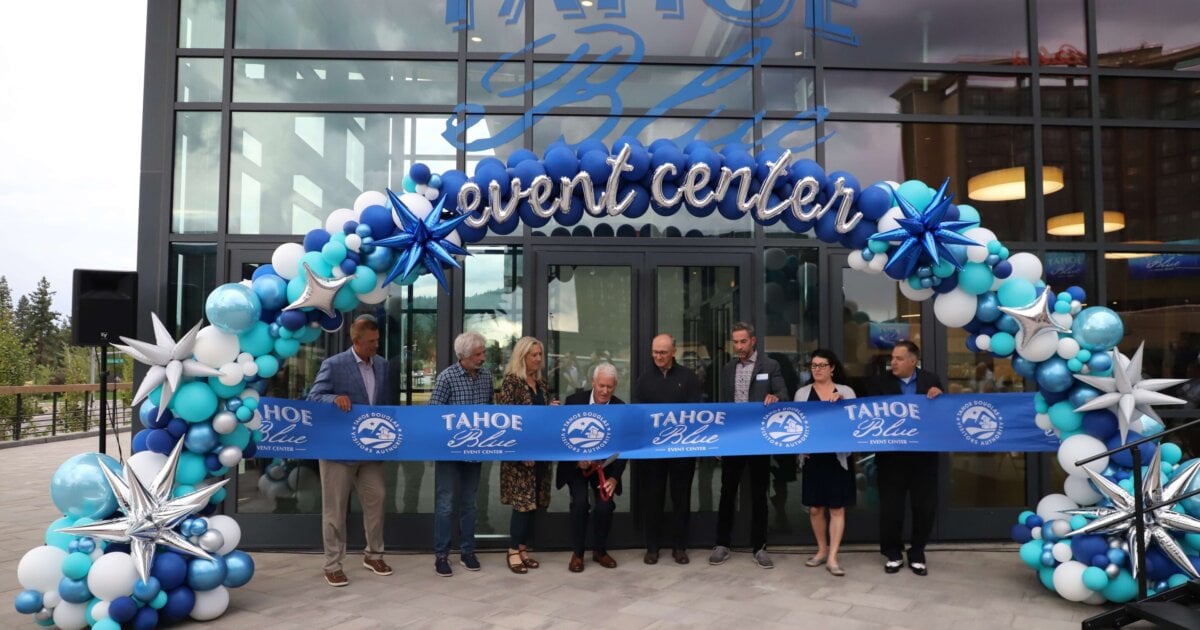 Tahoe Blue Event Center Celebrates Ribbon Cutting, A Game-Changing ...
