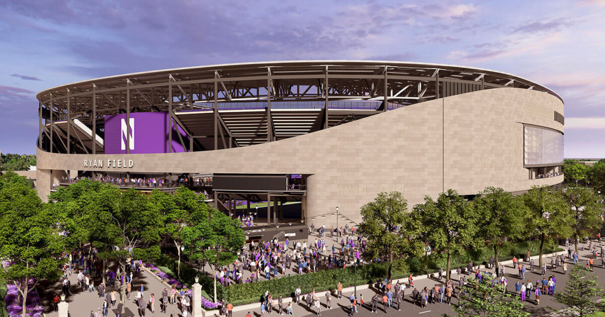 Northwestern University, Ryan Field – Perkins&Will